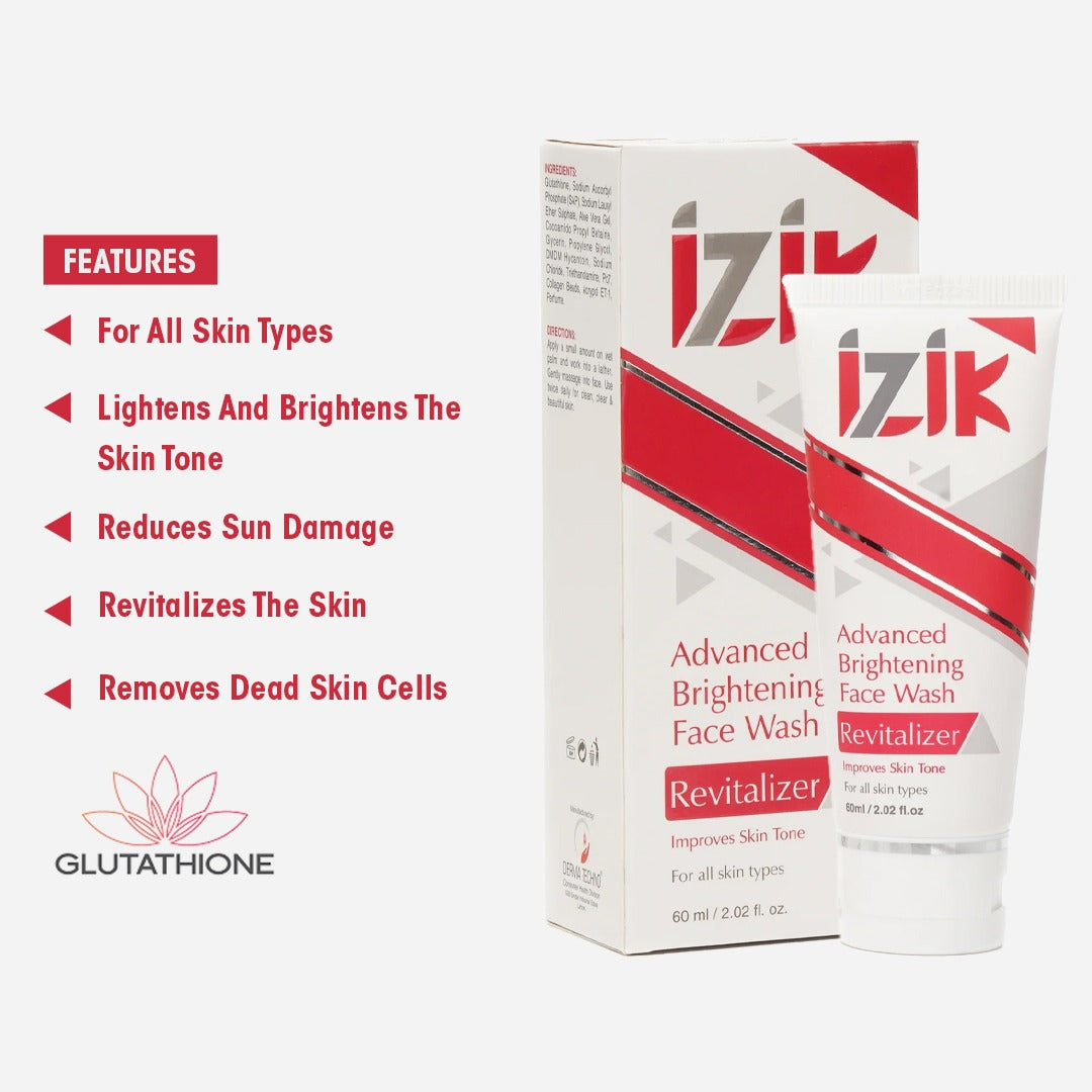 Izik Advanced Brightening Face Wash – Soin Consumer Care